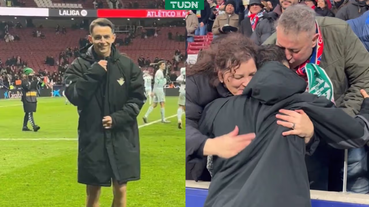 Revelan emotivo momento de Fidalgo con sus papás tras debutar en LaLiga ...