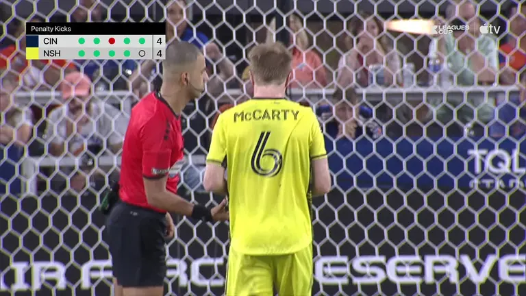 ¡Nashville SC avanza! McCarty sentencia al Cincinnati FC en penales ...