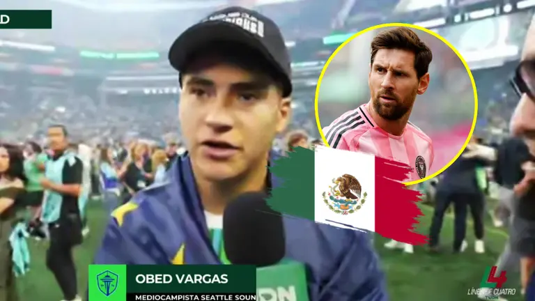 Obed Vargas dedica a México su victoria vs. Messi en Leagues Cup 2025 ...