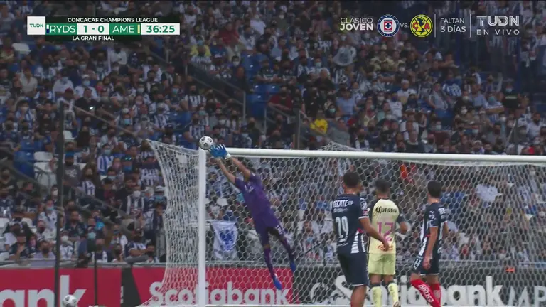 ¡Buscó el ángulo! Richard Sánchez reta a Andrada con un cañonazo | TUDN ...