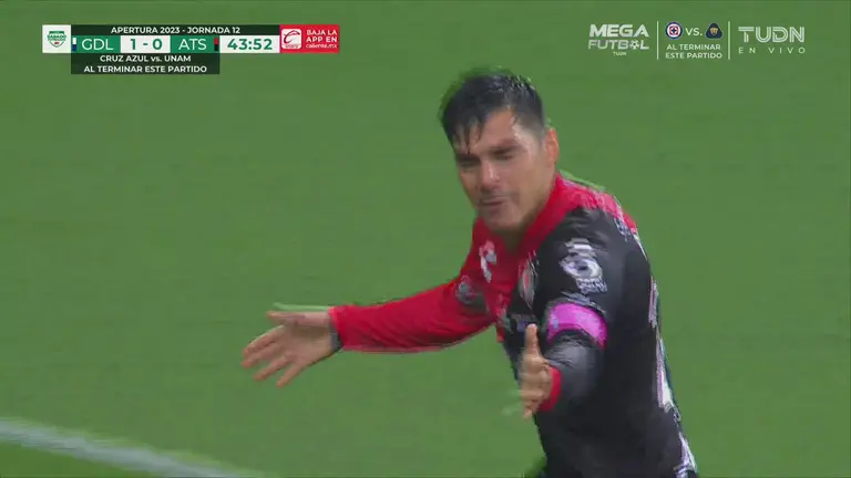 ¡Aldo Rocha se luce con un golazo y el Atlas ya lo empató! | TUDN Liga ...