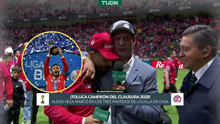 Alexis Vega y José Cardozo viven momento emotivo en Toluca | TUDN Liga ...