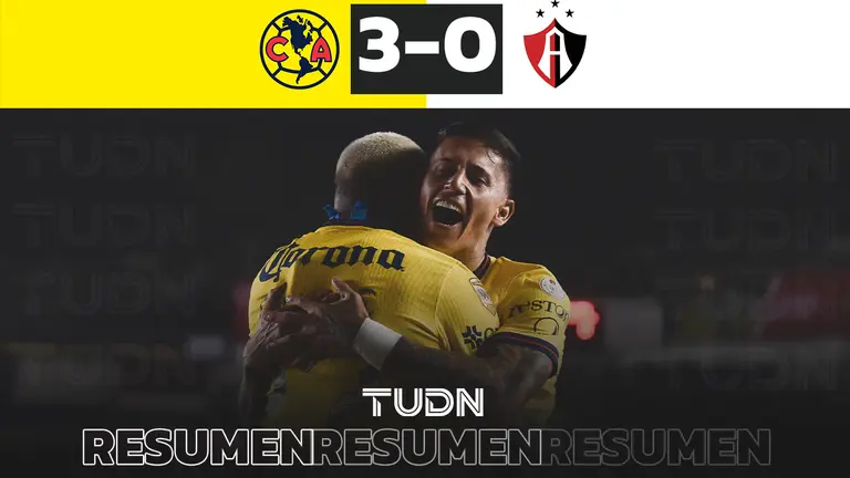 América vs. Atlas: goles, video y resultado del partido de la Jornada 8 ...
