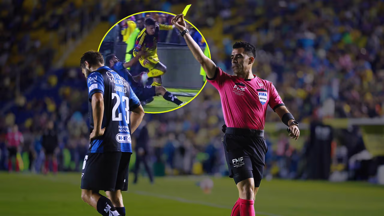 América vs. Querétaro: jugada polémica, ¿era o no tarjeta roja contra ...