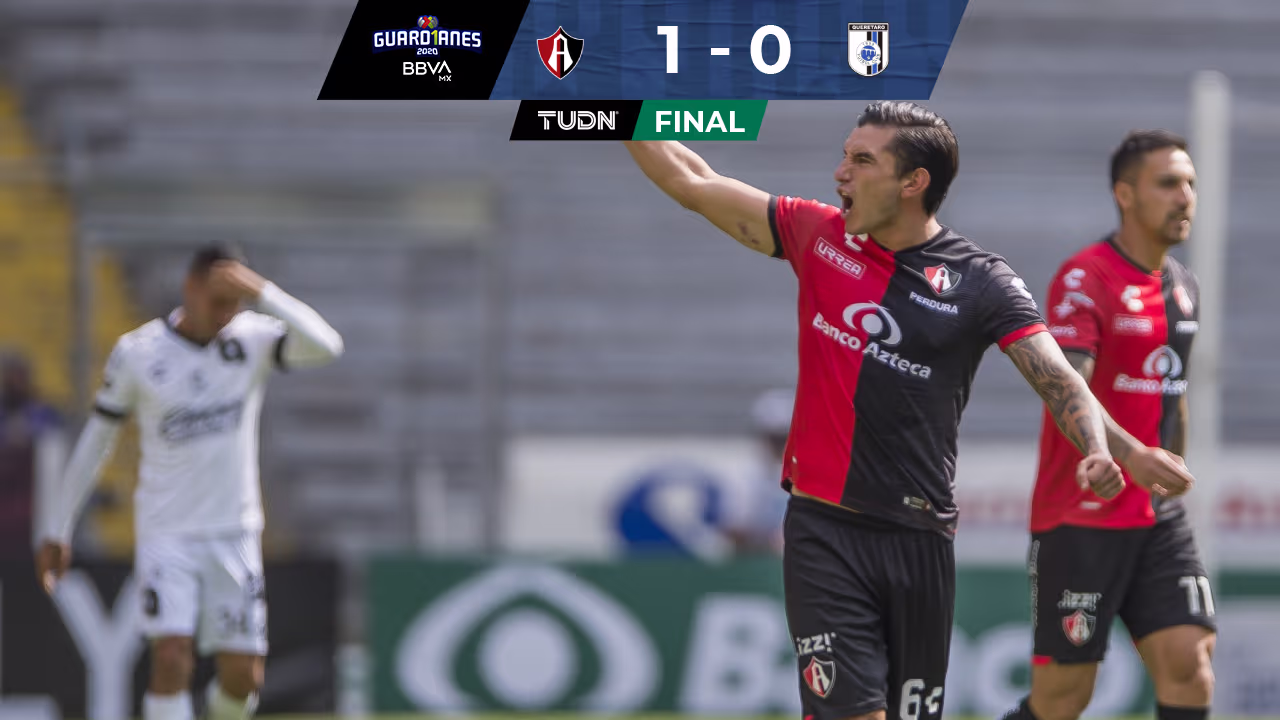 Atlas consigue su primera victoria tras triunfo ante el Querétaro ...