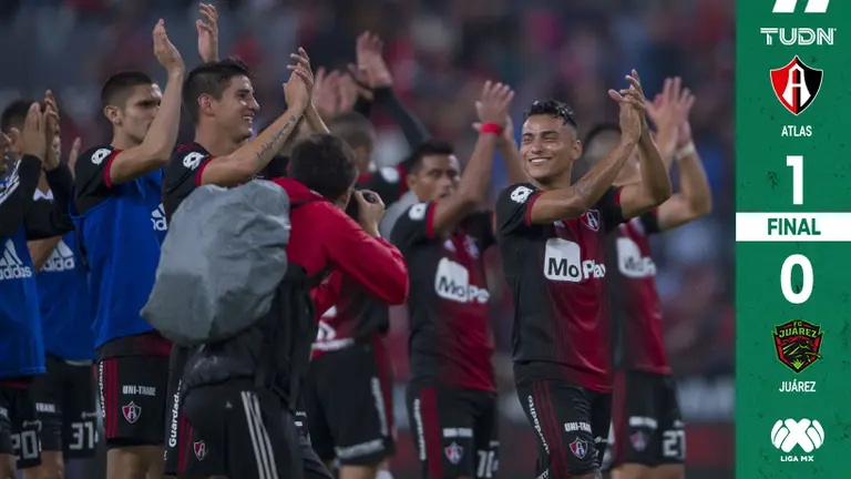 Atlas le arrancó tres puntos a FC Juárez en una bravísima cancha | TUDN ...