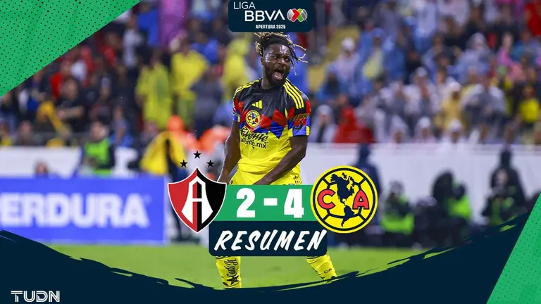 Atlas vs. América, resumen y goles del partido de la Jornada 6 | TUDN ...