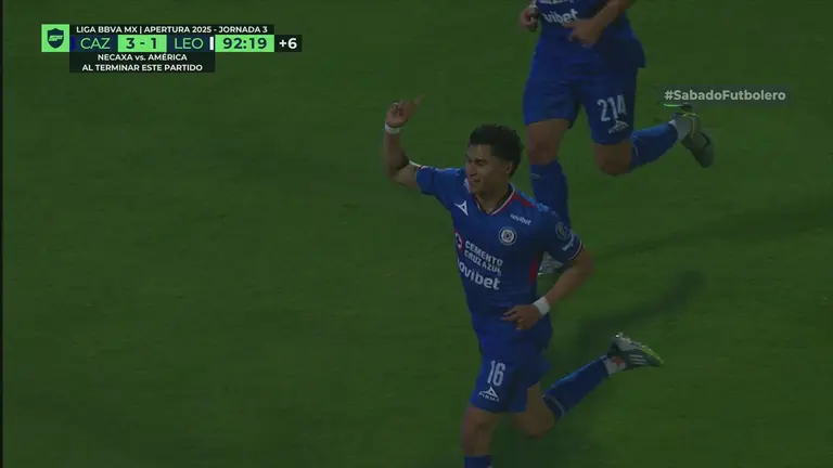 ¡Jeremy Márquez se estrena con la Máquina con soberbio gol! | TUDN Liga ...