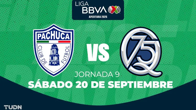 ¡Buscan revancha! Horario y dónde ver Pachuca vs. Querétaro | TUDN Liga ...