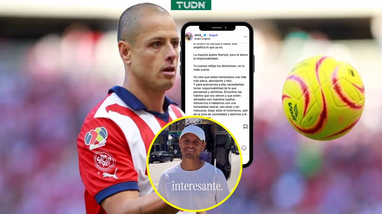 Chicharito deja intriga con mensaje tras fallo frente a León | TUDN ...