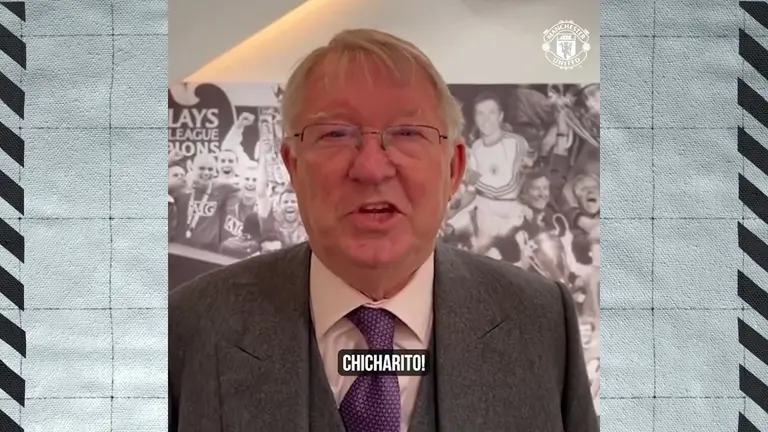Chicharito recibe mensaje de felicitación de Sir Alex Ferguson por su ...