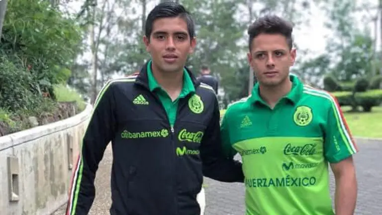 Chivas: Ricardo Marín comparte foto inédita junto al Chicharito | TUDN ...