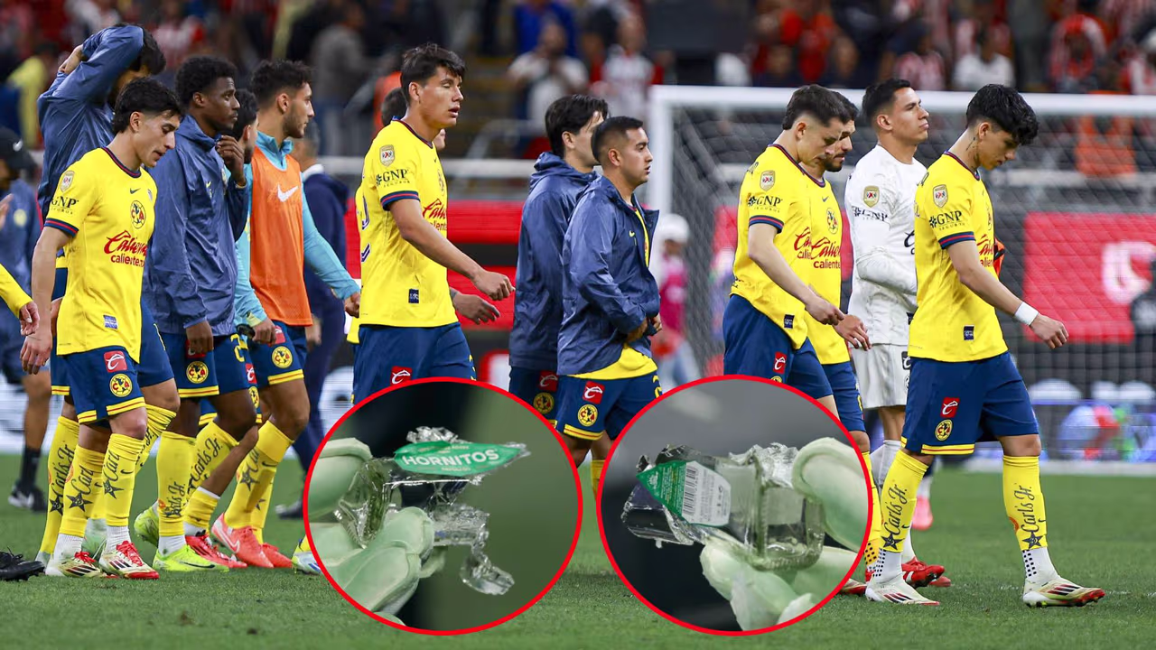 Chivas vs. América, Liga MX abre investigación por el botellazo a Kevin ...