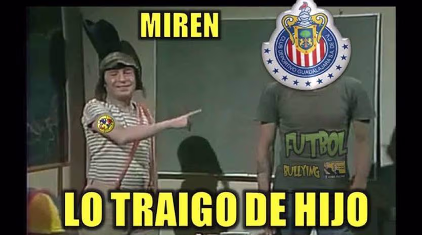Chivas vs América memes: recuento de lo mejor que dejo el Clásico ...