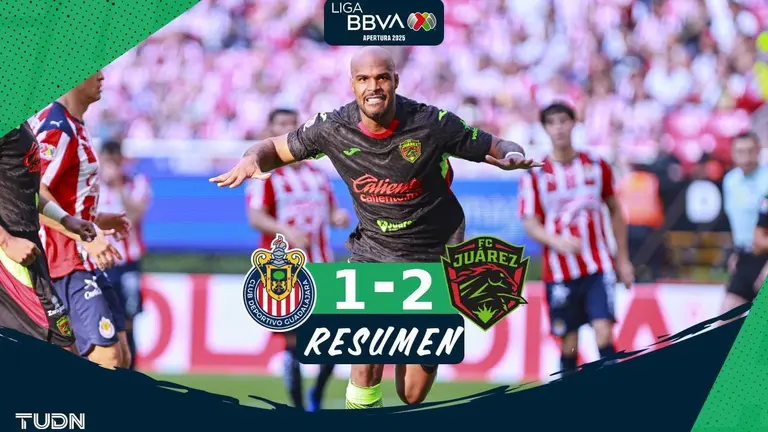 Chivas vs. Juárez, resultado y marcador del partido de la jornada cinco ...