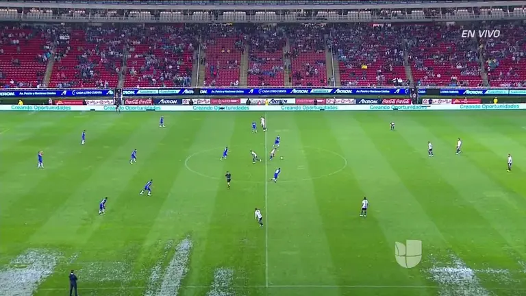 Con cancha inundada inició el Chivas vs. Cruz Azul | TUDN Liga MX | TUDN