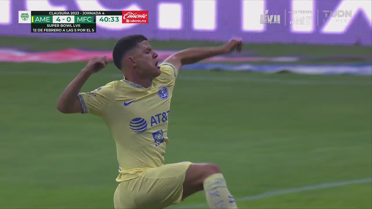 ¡Con el sello de la casa! Richard la pone al ángulo y América golea 4-0 ...