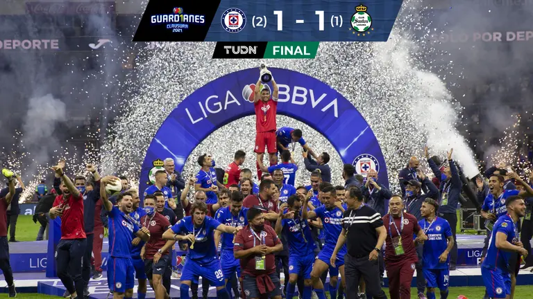 Cruz Azul es campeón y venció a Santos en la Final del Guardianes 2021 ...