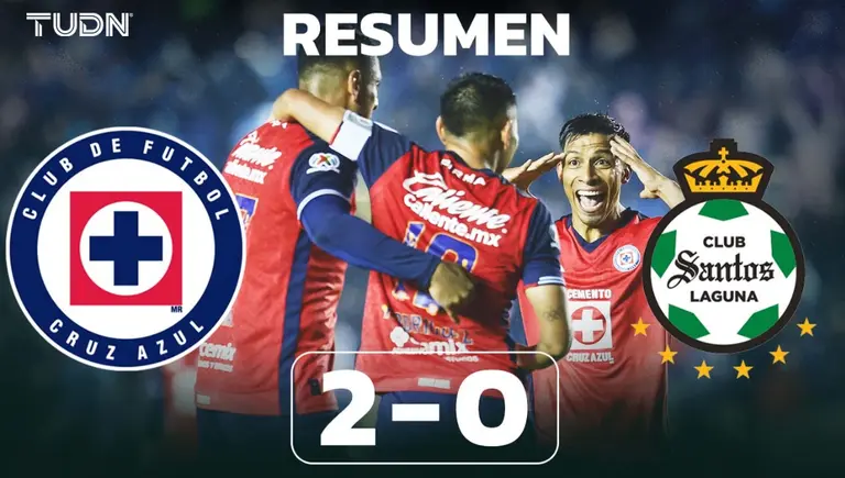 Cruz Azul vence al Santos, empata récord de triunfos y huele la marca ...