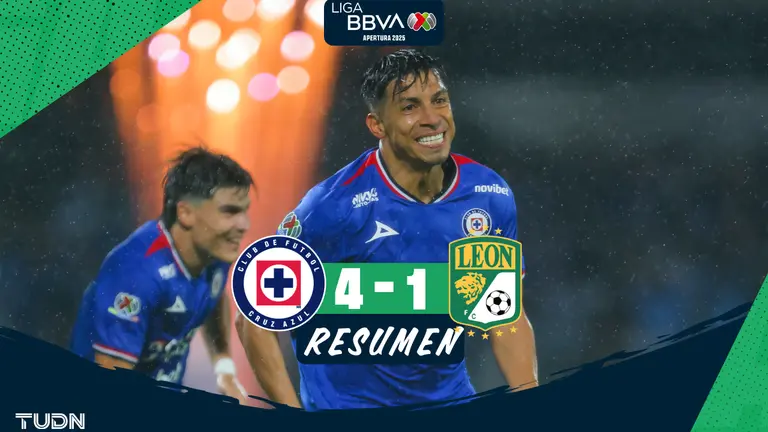 Cruz Azul vs. León: Goles, video y resultado del partido de Liga MX | TUDN Liga MX | TUDN