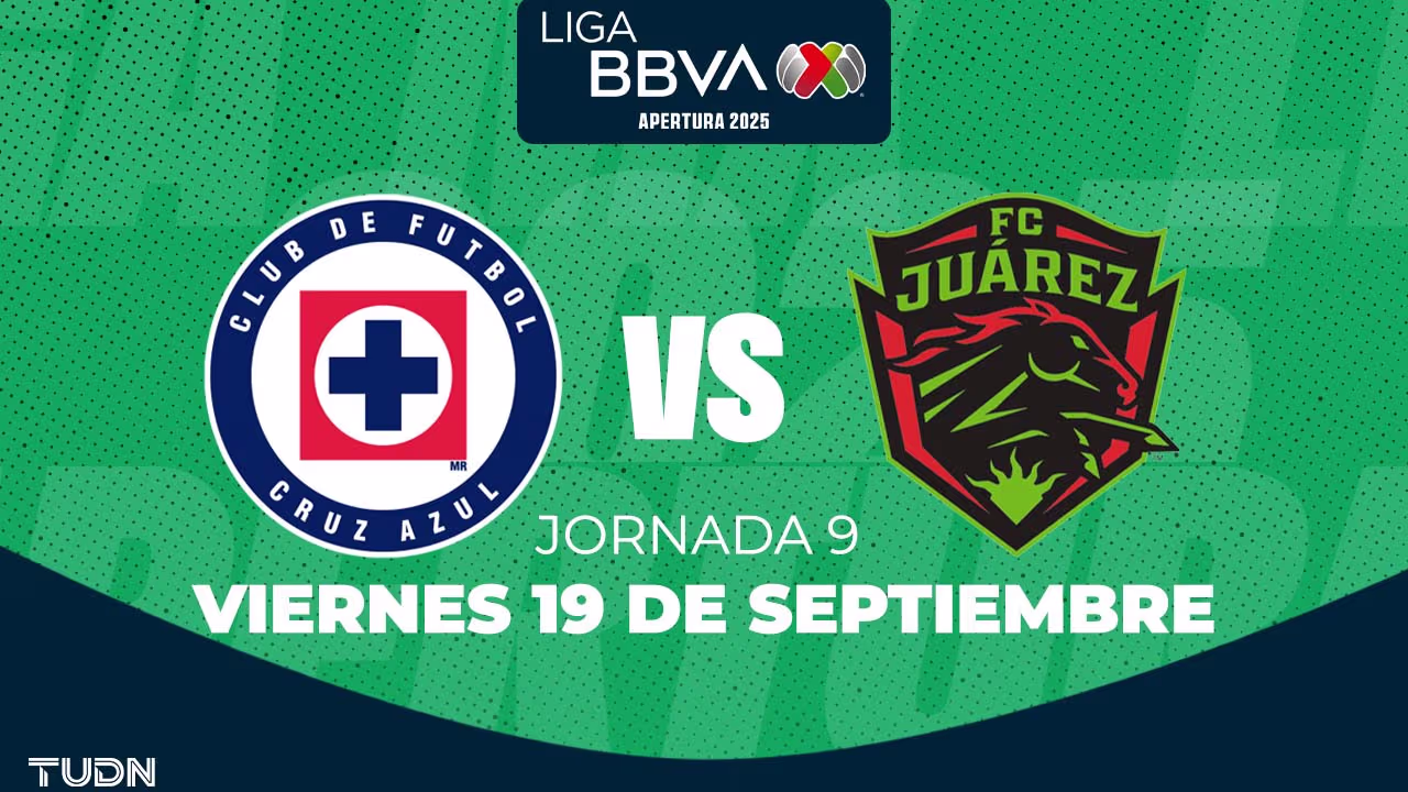 ¡De alto calibre! Así puedes ver el Cruz Azul vs. FC Juárez | TUDN Liga ...