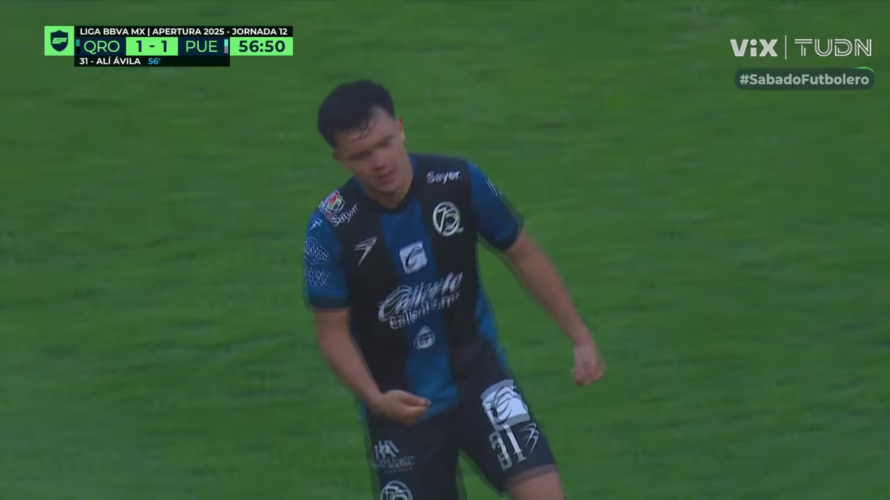 ¡De otro planeta! Ali Ávila cabecea perfecto y firma el 1-1 ante Puebla ...