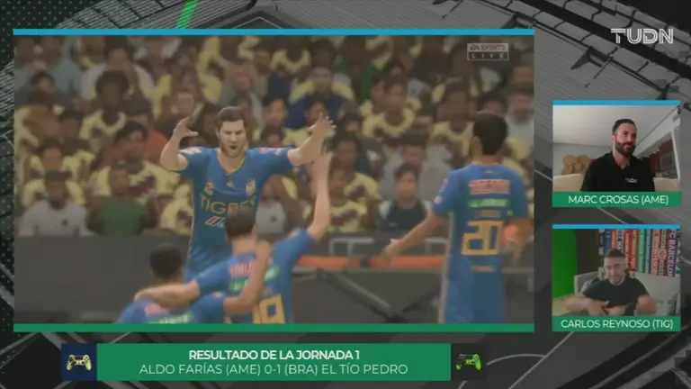 ¿El América de Marc Crosas? Gignac arruina su debut en el torneo eTUDN ...