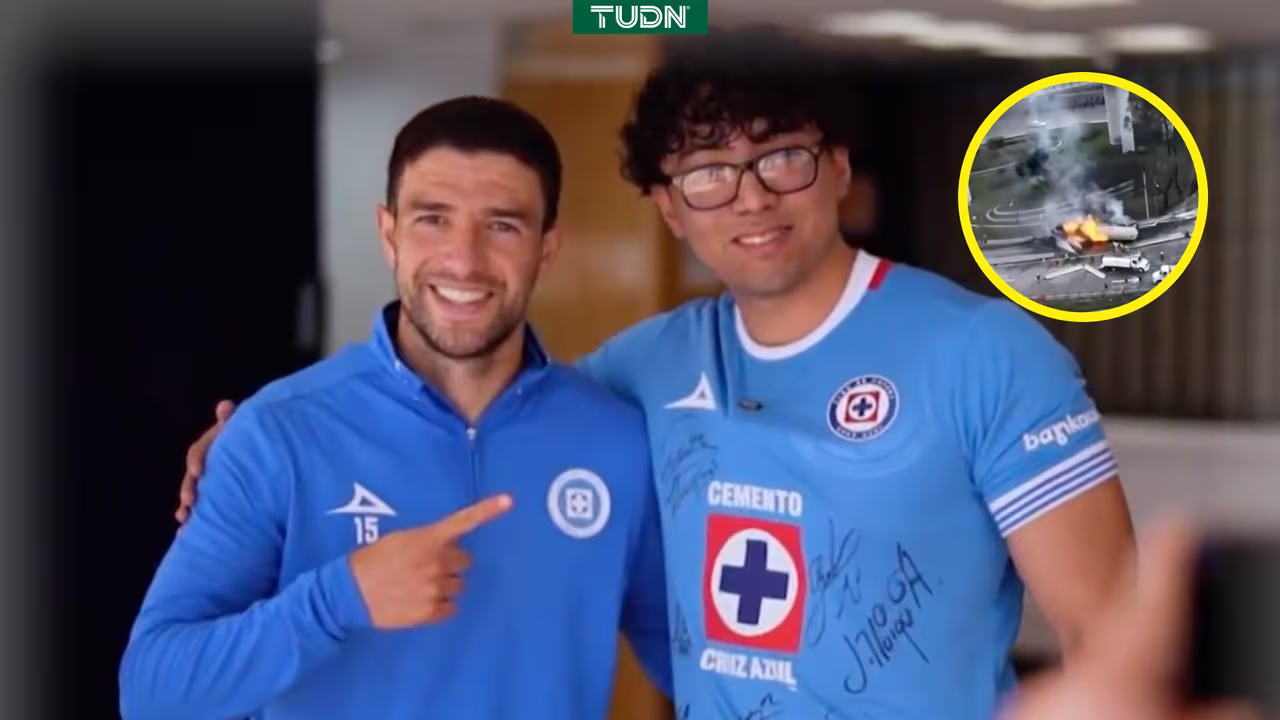 Cruz Azul recibe a fan que sufrió perdida en explosión de Iztapalapa ...