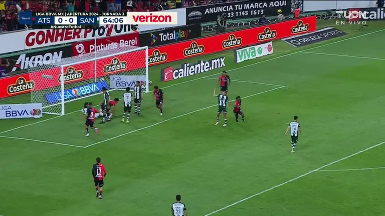 ¡GOL! anota para Atlas. Jeremy Márquez | TUDN Liga MX | TUDN