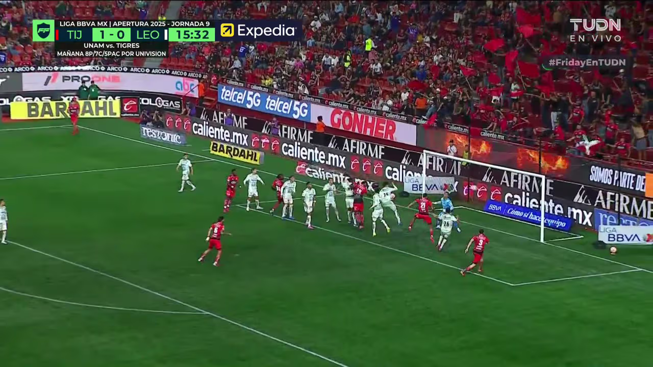 ¡GOL! anota para Club Tijuana. Jackson Porozo | TUDN Liga MX | TUDN