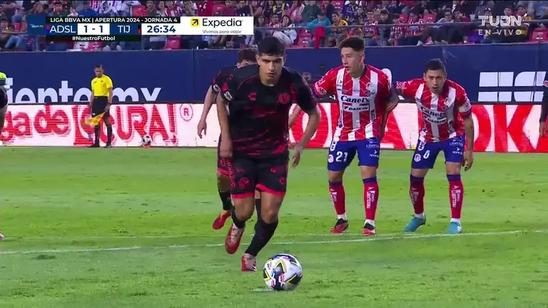 ¡GOL! anota para Club Tijuana. Kevin Castañeda | TUDN Liga MX | TUDN