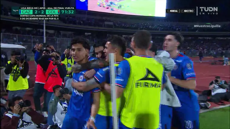 ¡GOL! anota para Cruz Azul. Jeremy Márquez | TUDN Liga MX | TUDN