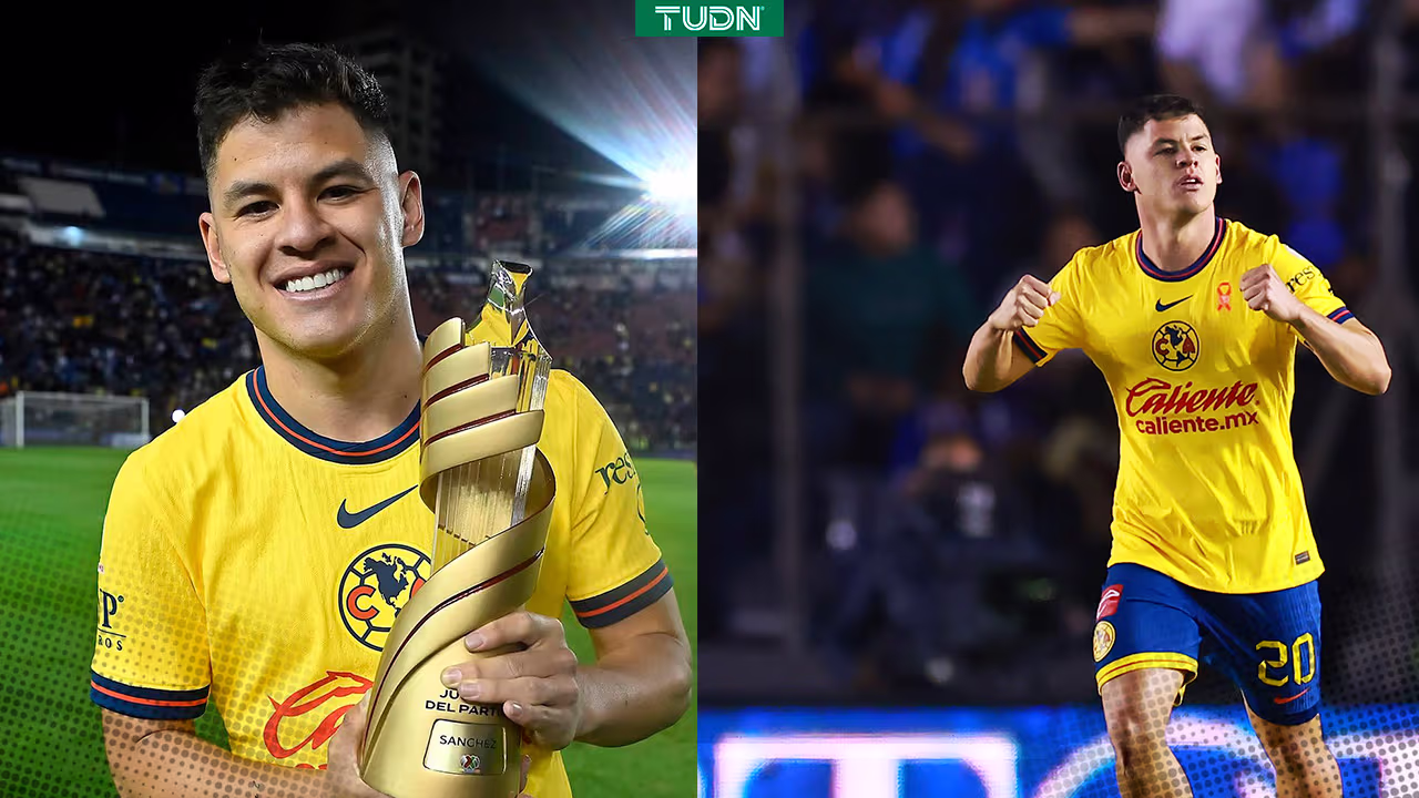 Gol de Richard Sánchez en el Cruz Azul vs. América fue presagiado por ...