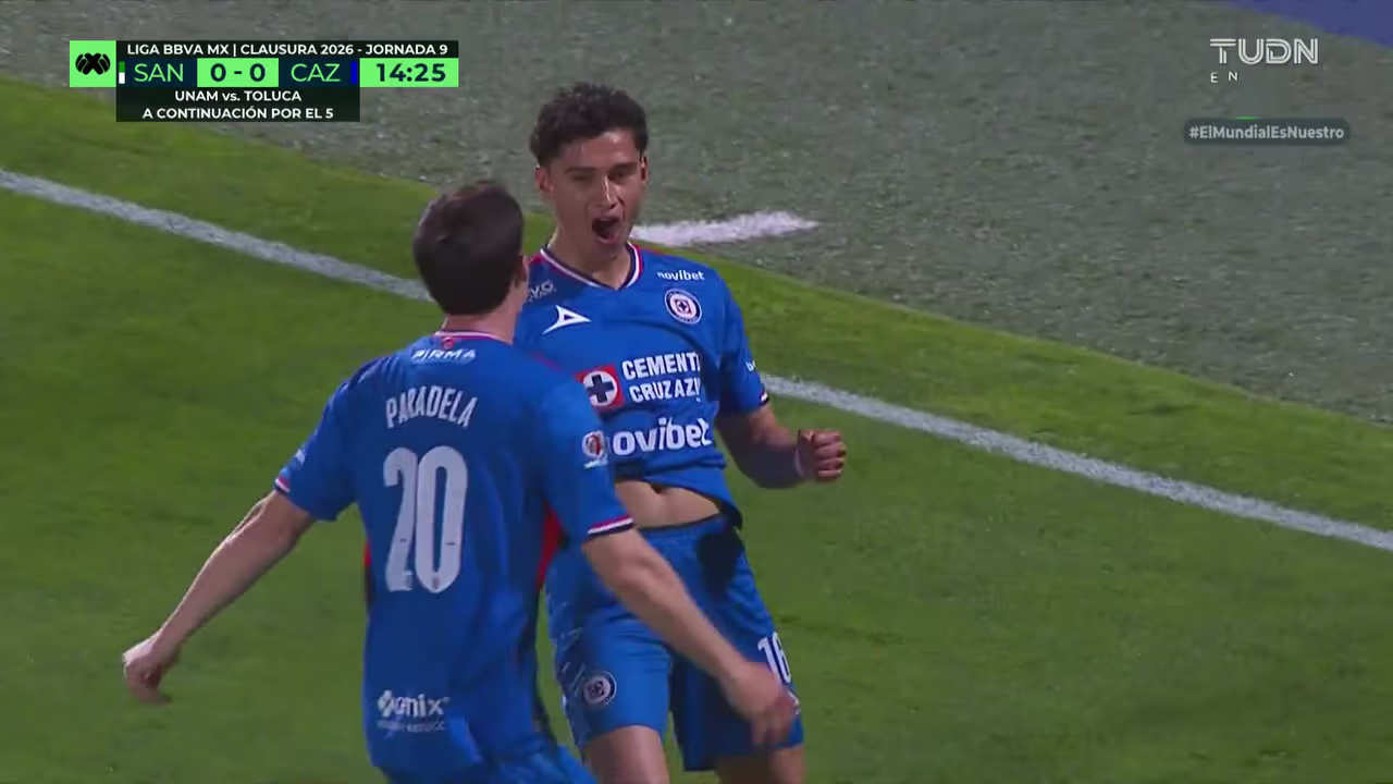 ¡Golazo del Cruz Azul! Jeremy Márquez pone el primer gol en el marcador ...