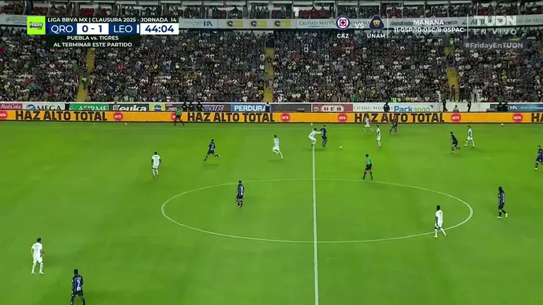 ¡GOOOL! Aldahir Pérez anota para Querétaro. | TUDN Liga MX | TUDN