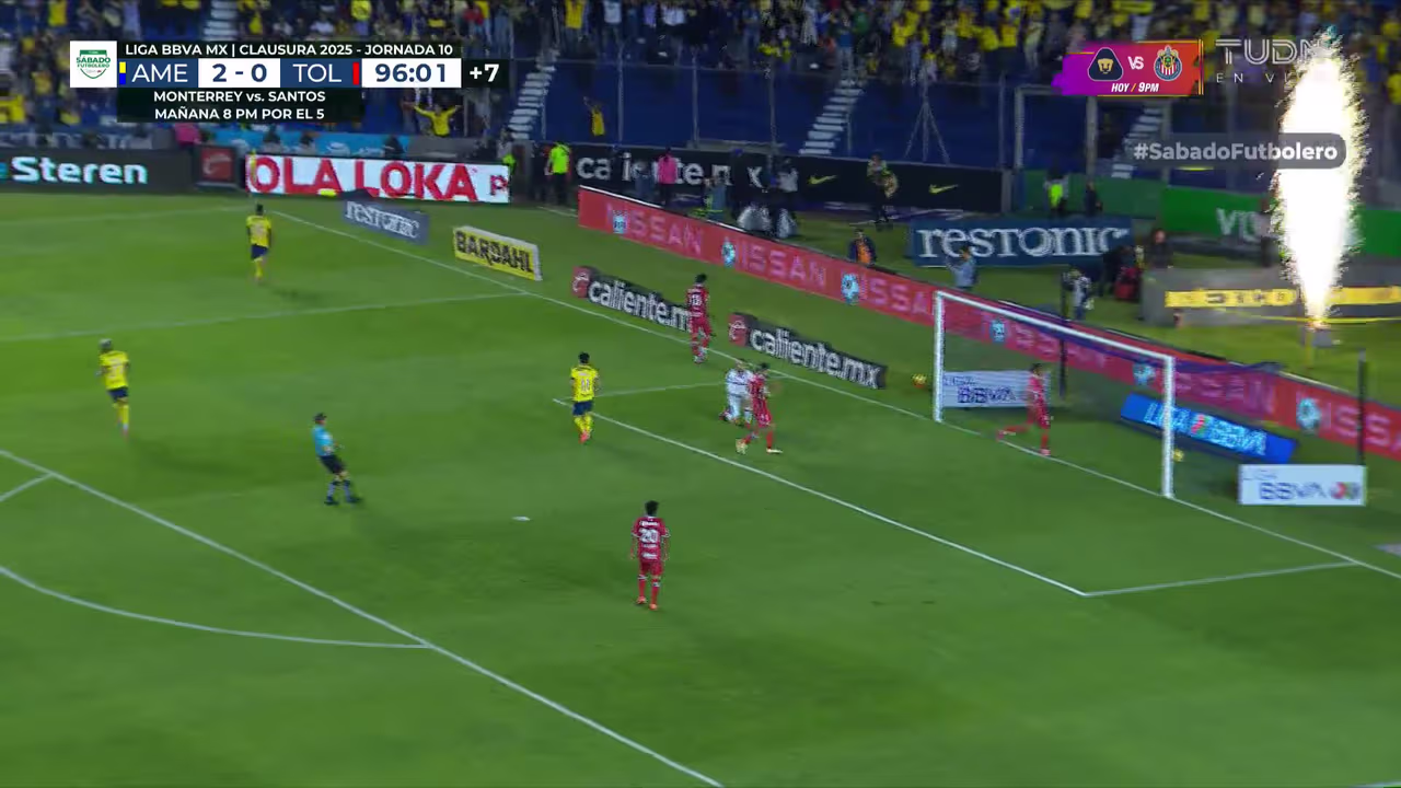 ¡GOOOL! Cristián Borja anota para América. | TUDN Liga MX | TUDN