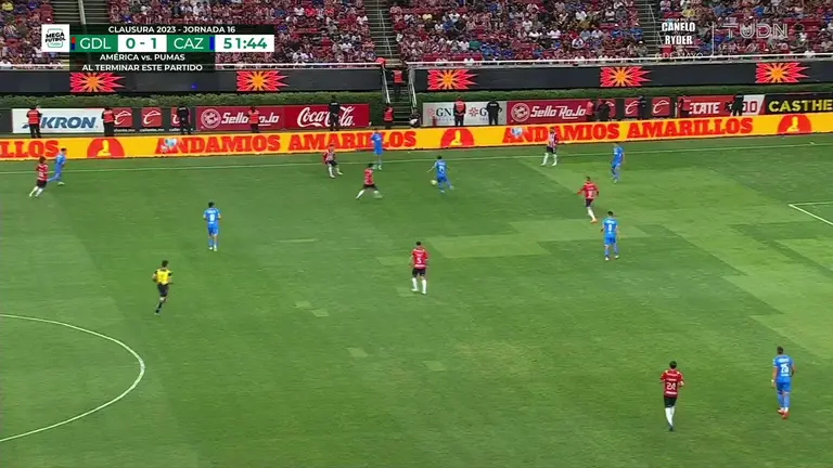 ¡GOOOL! Víctor Guzmán anota para Guadalajara. | TUDN Liga MX | TUDN