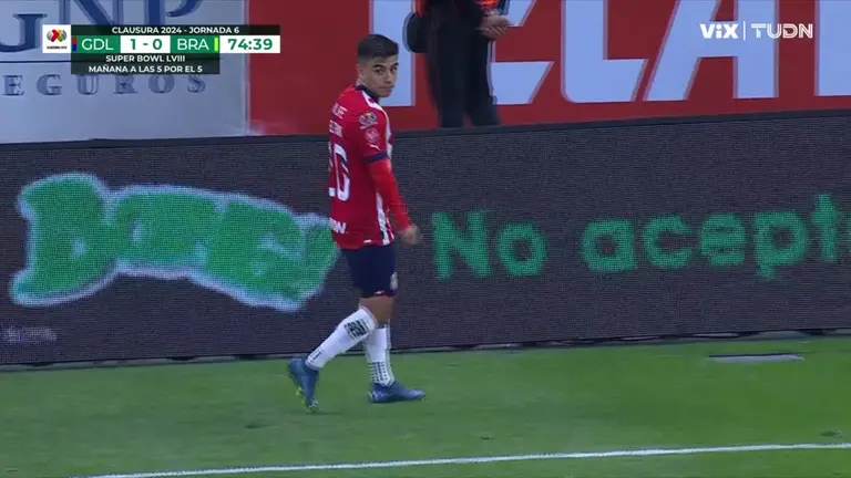 ¡GOOOL! Víctor Guzmán anota para Guadalajara. | TUDN Liga MX | TUDN