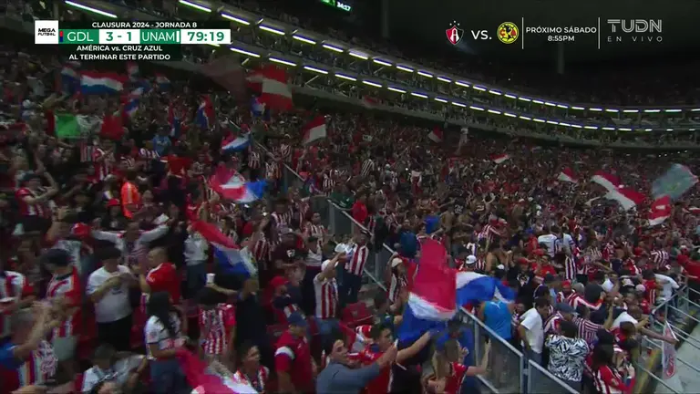 ¡GOOOL! Víctor Guzmán anota para Guadalajara. | TUDN Liga MX | TUDN