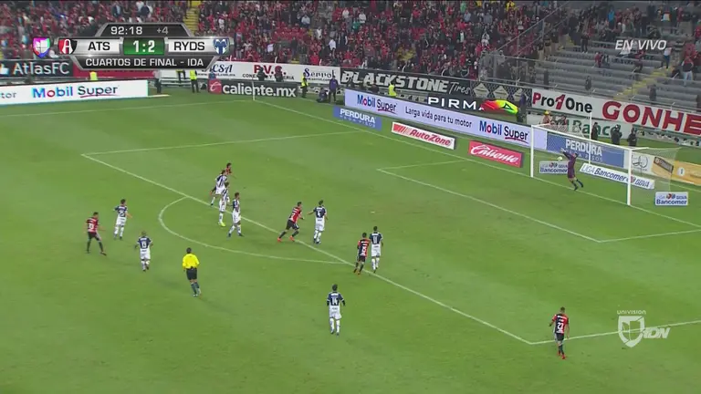 Hugo González, sobre el tiempo, sacó en dos tiempos un riflazo de ...