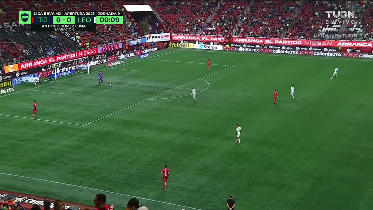 ¡Inicia la transmisión! Tijuana vs León de la Liga MX Jornada 9 en ...