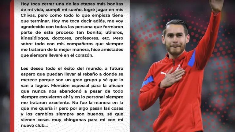 Jesús 'Canelo' Angulo se despide de Chivas: "No era la manera como me ...