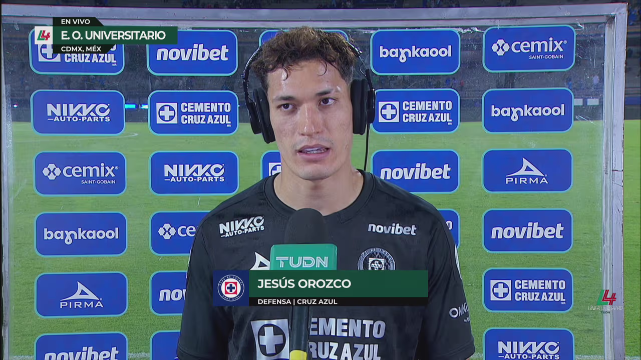 Jesús Orozco Chiquete habla de las exigencias que hay en Cruz Azul ...