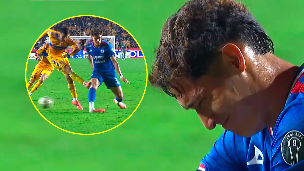 Jesús Orozco Chiquete sufre fuerte lesión en el Cruz Azul vs. Tigres ...