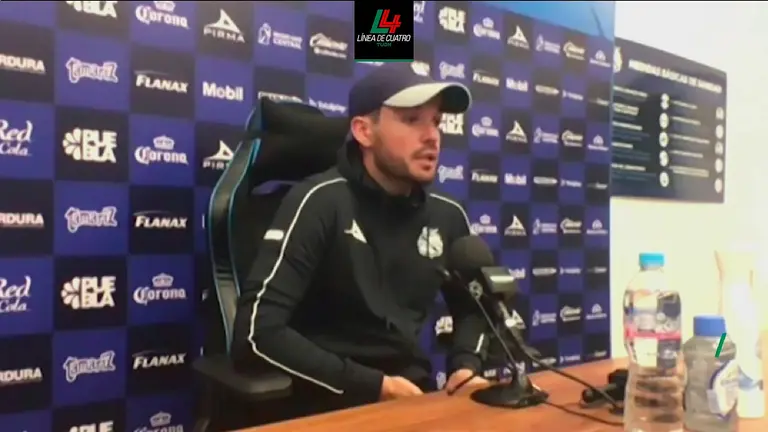 Larcamón calificó de “trabado y cerrado” el 1-1 entre Puebla y León ...