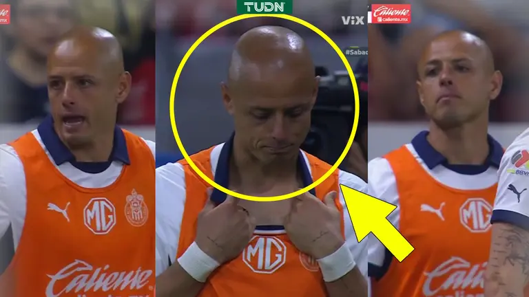Las caras de Chicharito Hernández al no entrar vs. Atlas | TUDN Liga MX | TUDN
