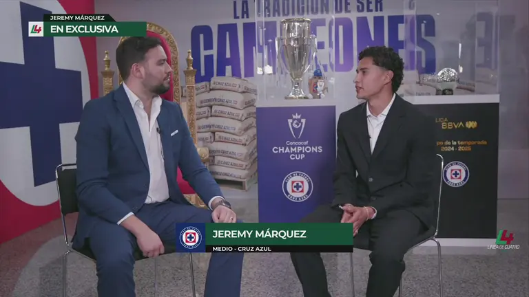 Las primeras palabras de Jeremy Márquez como futbolista de Cruz Azul ...