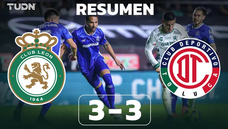 León vs. Toluca: Goles, video y resultado del partido de Liga MX | TUDN ...