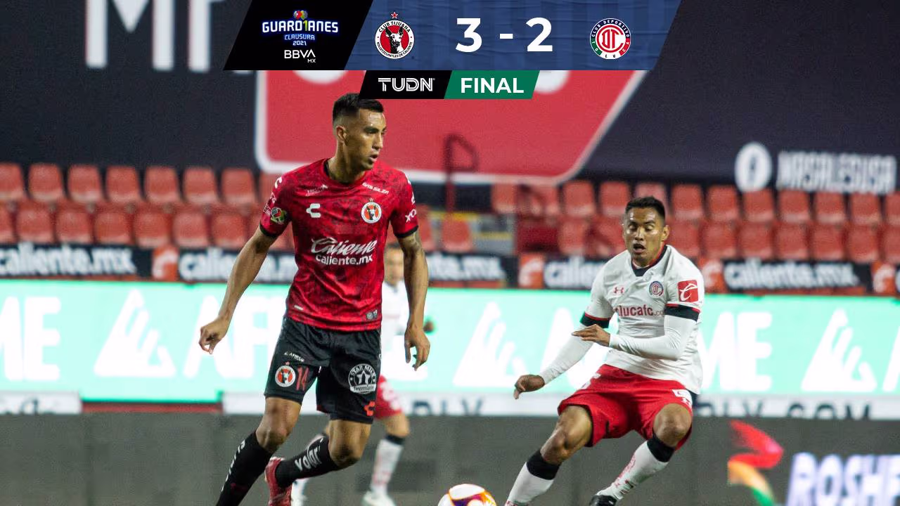 Liga BBVA MX Tijuana 3-2 Toluca: Resultado, goles, resumen | TUDN Liga ...