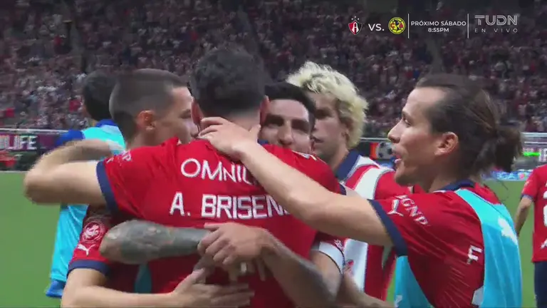 ¡Llegó el segundo de Chivas, cortesía del 'Pollo' Briseño! | TUDN Liga ...